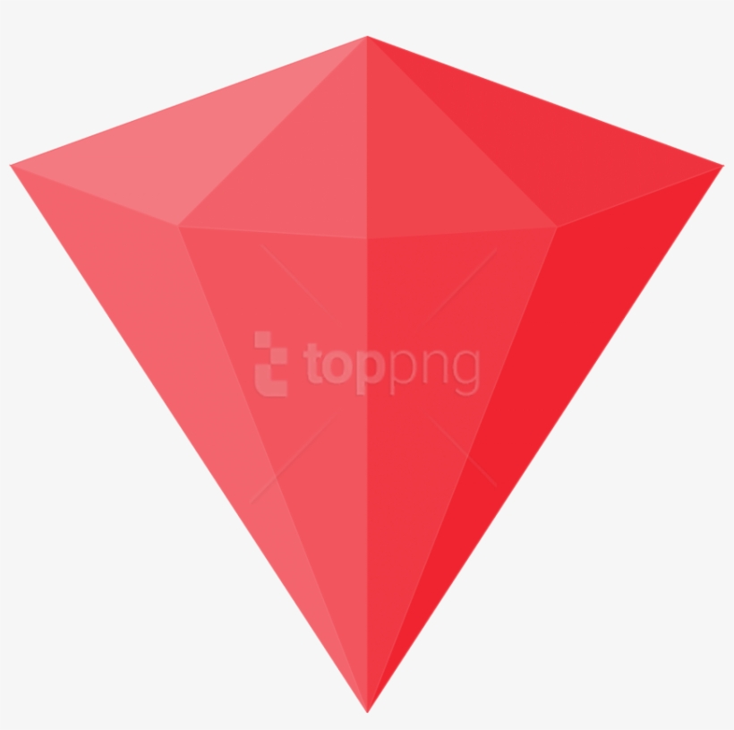 Diamond, Gem, Ruby, Jewel, Gemstone, Shiny, Red - Ruby Png PNG Image ...
