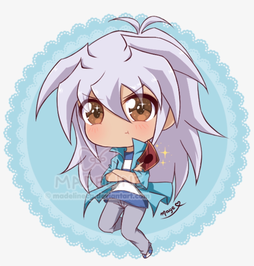 Anime Bakura Yugioh Ryoubakura Cutefreetoedit - Bakura From Yugioh PNG ...