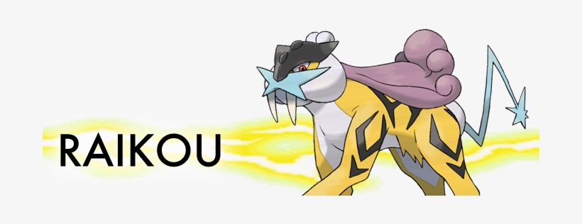 Pokemon Legendary Raikou