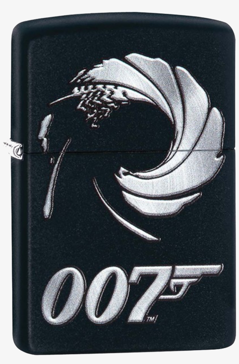 Download James Bond Zippo Lighter - James Bond 007 Poster | Transparent ...