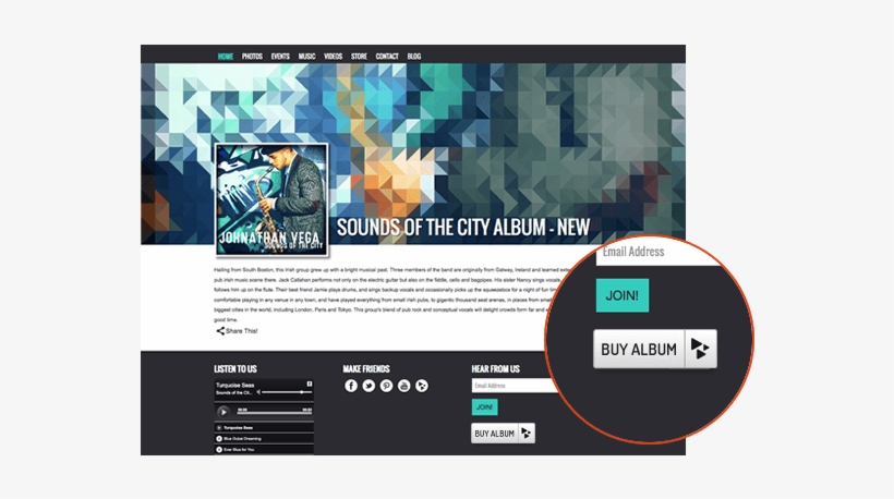 Link Maker Example - Cd Website PNG Image | Transparent PNG Free ...
