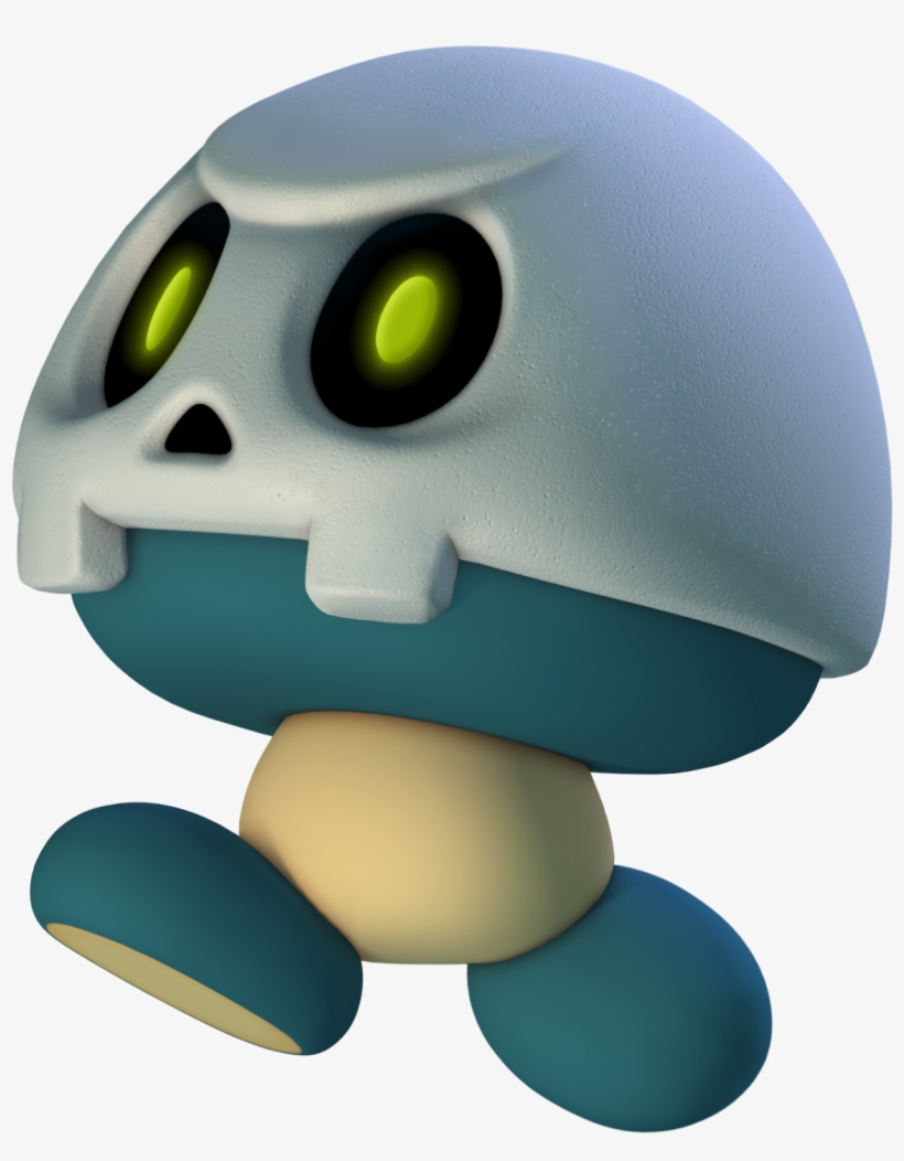 Download Dry Goomba - Super Mario Bone Goomba | Transparent PNG ...