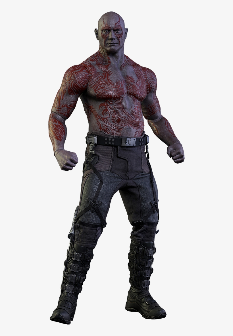 Download Drax - Hot Toys Drax The Destroyer Figure | Transparent PNG ...