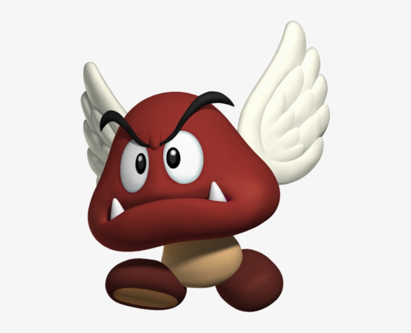 500px-red Paragoomba Nsmbdiy - Paragoomba PNG Image | Transparent PNG ...