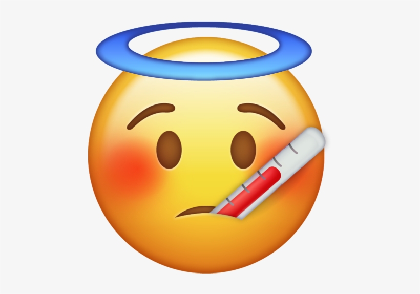 Likeful - - Sick Emoji Apple PNG Image | Transparent PNG Free Download ...