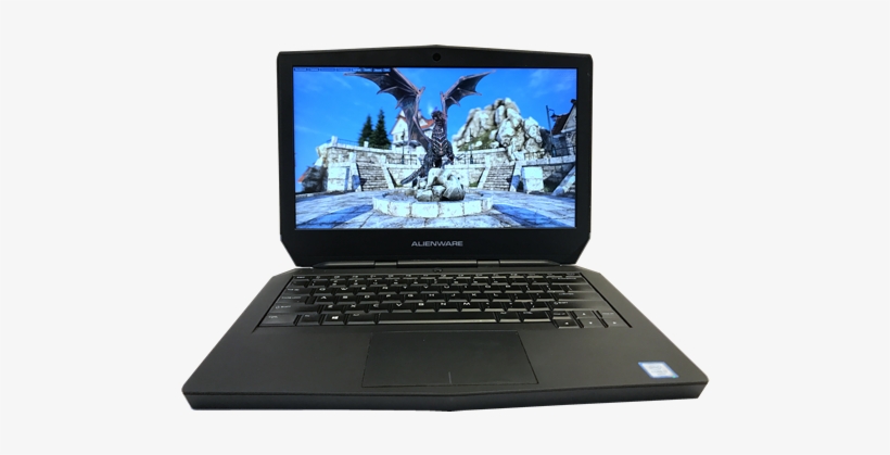 Alienware 13 R2 Laptop Front - Netbook PNG Image | Transparent PNG Free ...