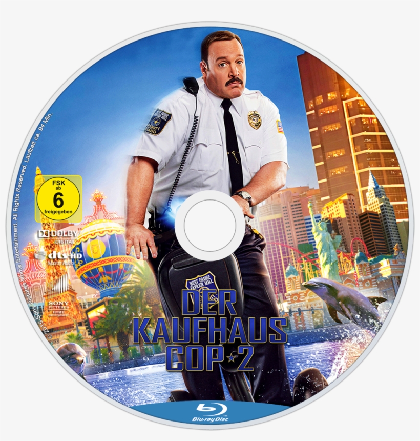 Mall Cop 2 Bluray Disc Image - Paul Blart: Mall Cop 2 PNG Image ...