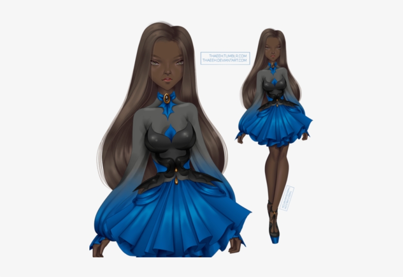 My Oc Nora In One Another Design, I Love That Dress - Barbie PNG Image ...