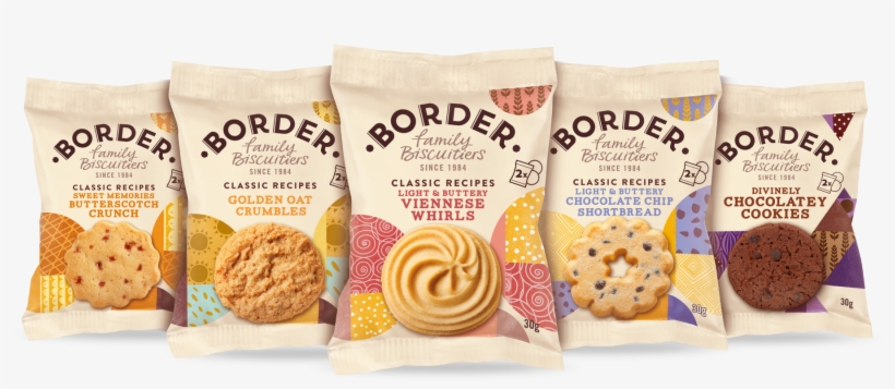 Transparent Packaging Biscuit - Border Biscuits 100 Luxury Mini Twin ...