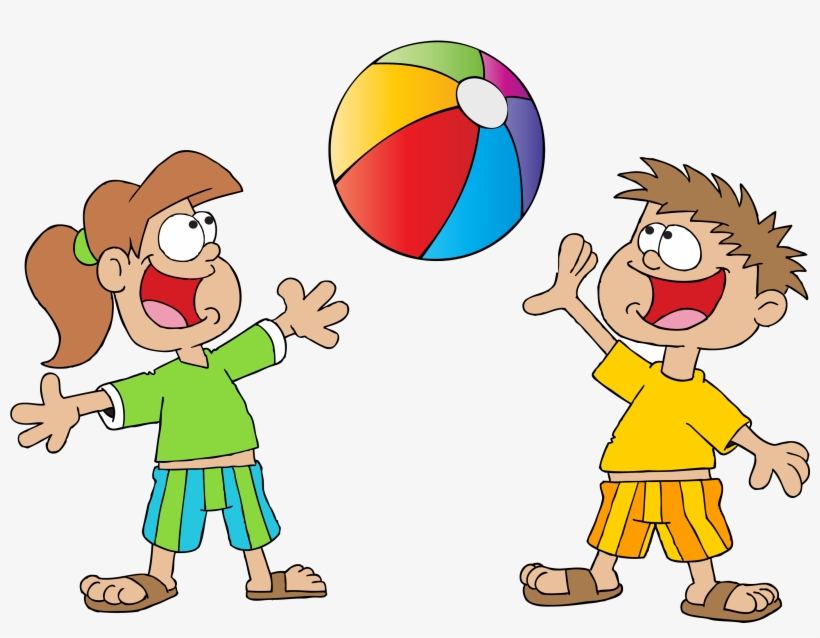 Clipart Children Ball - Cartoon PNG Image | Transparent PNG Free ...