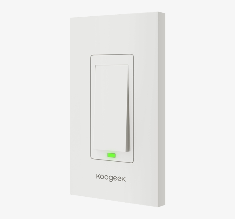 Wi-fi Enabled Smart Light Switch - Koogeek Smart Switch PNG Image ...