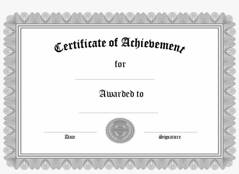 Certificate Template Png Transparent Image 1 - Transparent Certificate ...