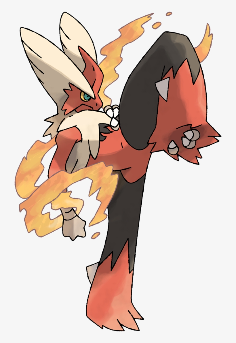 Pokemon Blaziken Mega Evolution