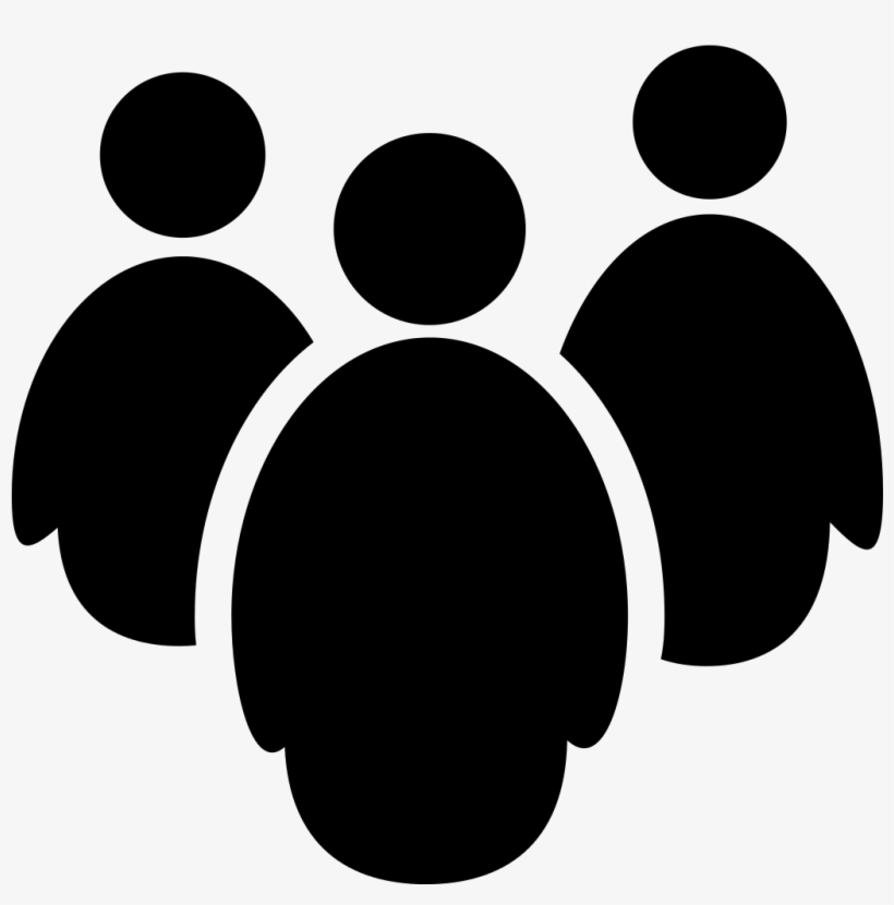 Noun Project - Team Black And White PNG Image | Transparent PNG Free ...