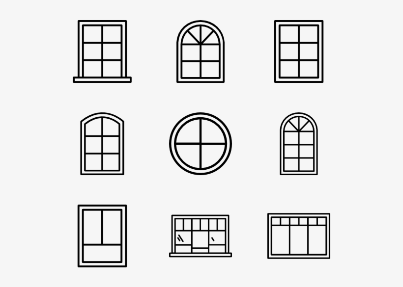 Picture Transparent Library Windows Vector - Window Vector PNG Image ...