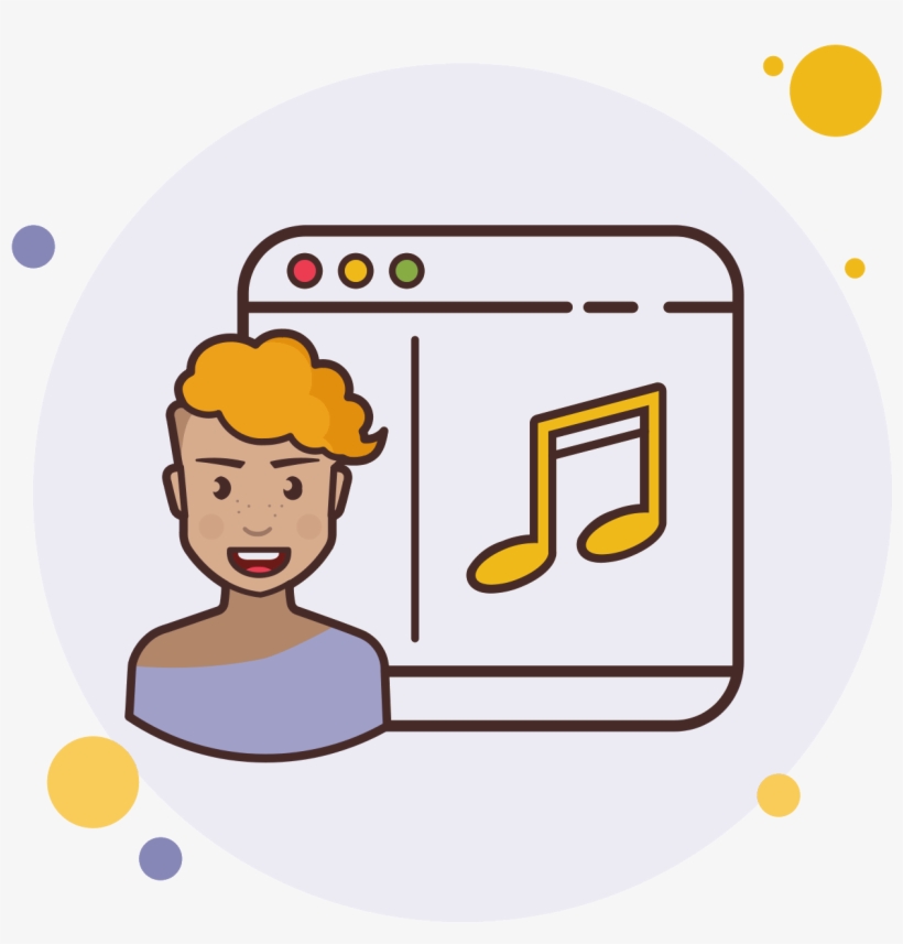 Lady Window Music Icon - Window PNG Image | Transparent PNG Free ...