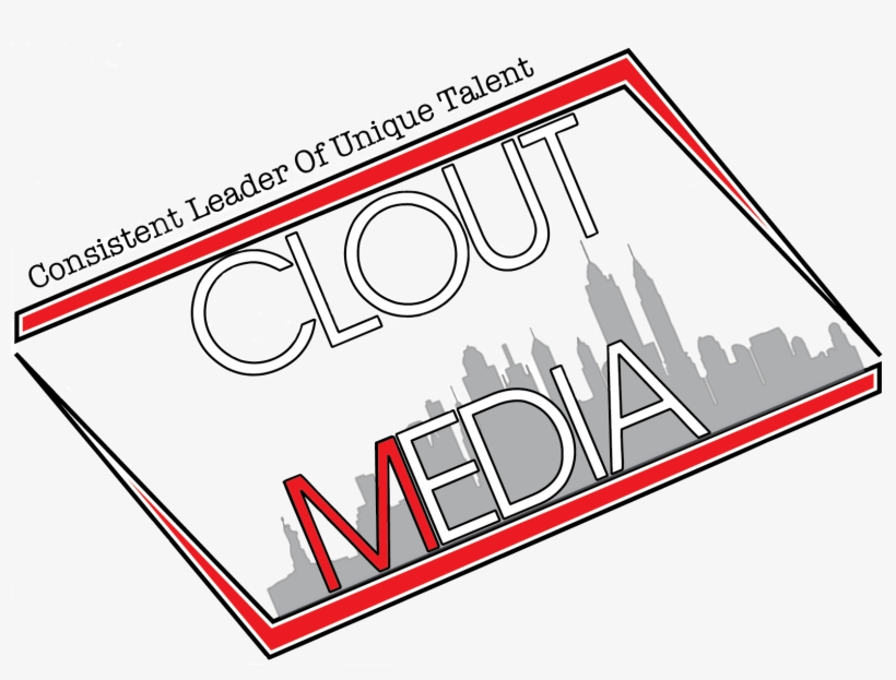 The Clout Media Logo Appears On The Front Page Of The - Date Night PNG ...