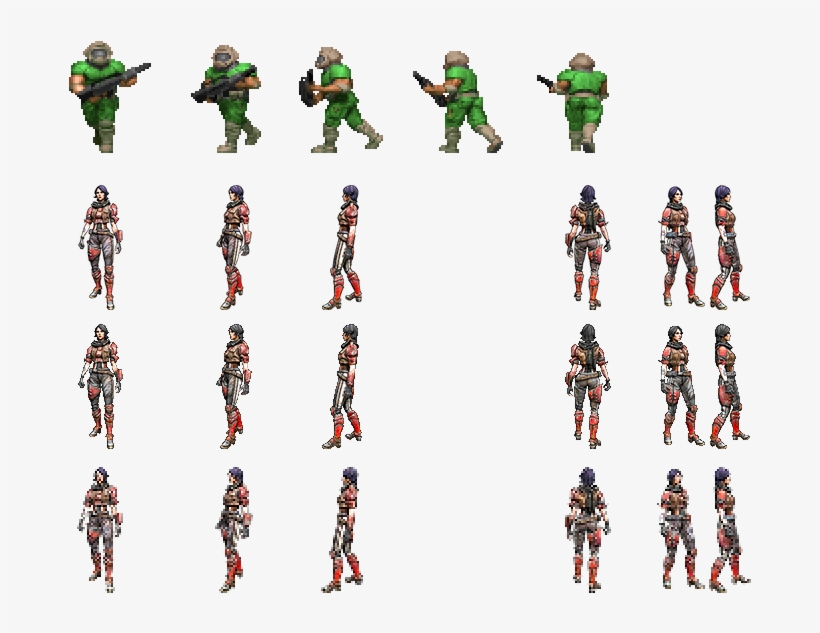 Doom sprites