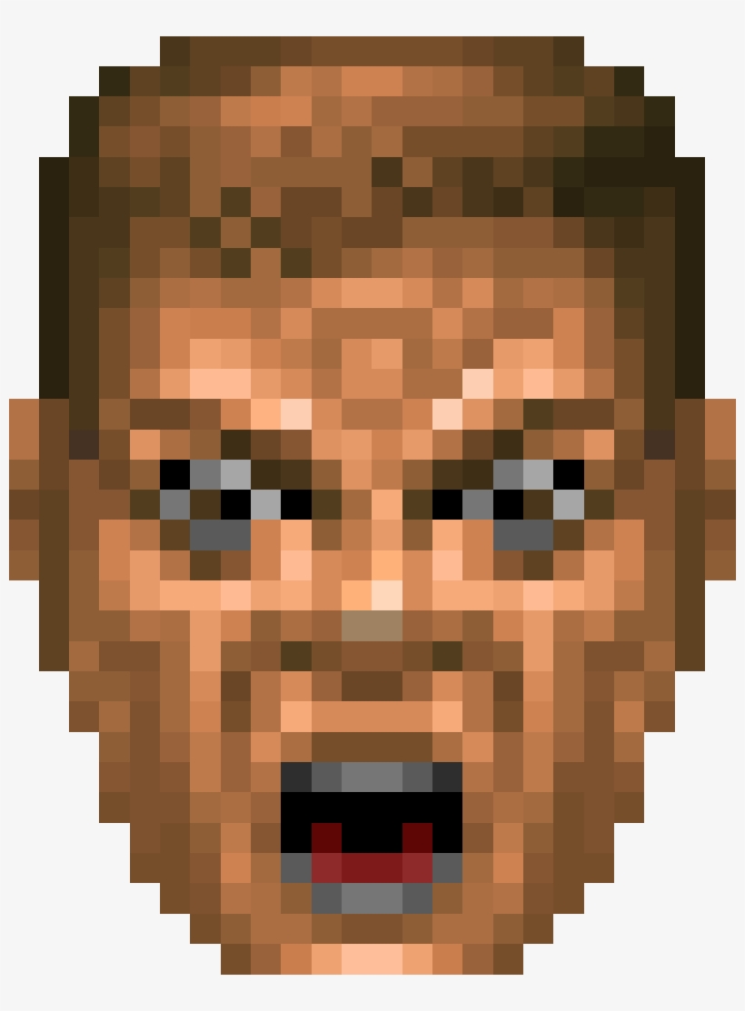 Download Bigouch - Face Doom Guy Sprite | Transparent PNG Download ...