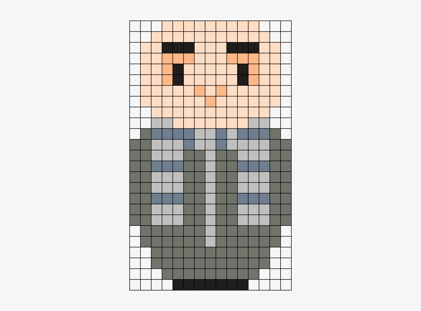Gru Perler Bead Pattern / Bead Sprite - Gru Perler Beads PNG Image ...