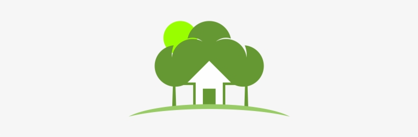 Vector Green Tree House Logo Download - House And Tree Logo PNG Image ...