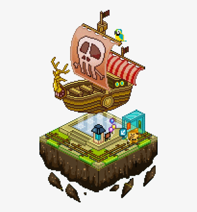 Download Pirate Ship - Pirate Ship Pixel Art | Transparent PNG Download ...