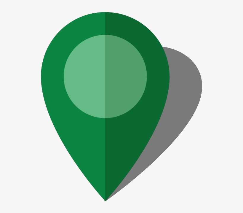 Download Simple Location Map Pin Icon - Location Pin Green Png ...