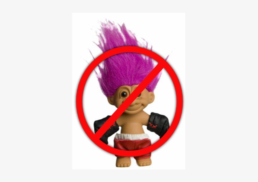 Give Trolls A Time Out - No Trolls PNG Image | Transparent PNG Free ...