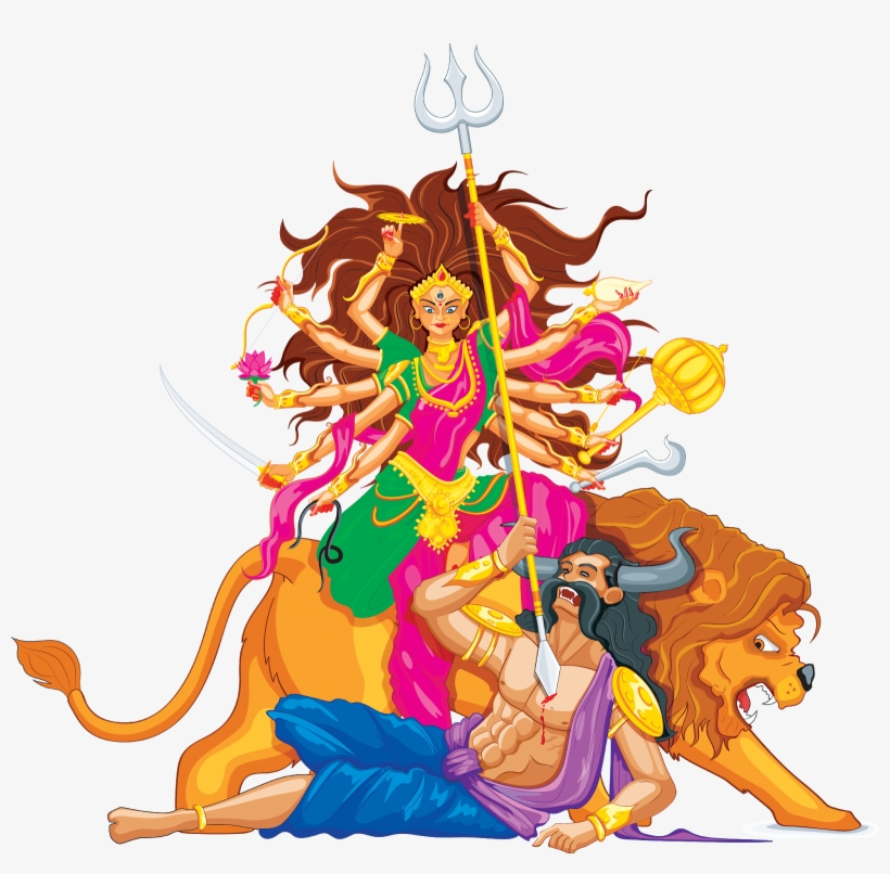 Durga Png High Quality Image - Maa Durga Image Hd Png PNG Image ...