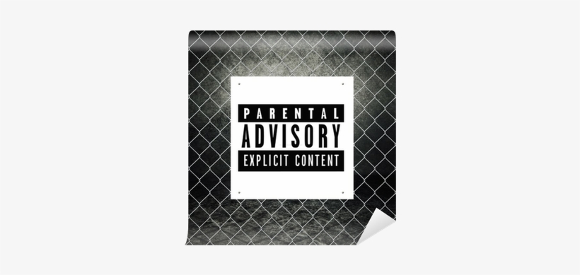 Download Parental Advisory Label Printed On Poster Wall Mural ...