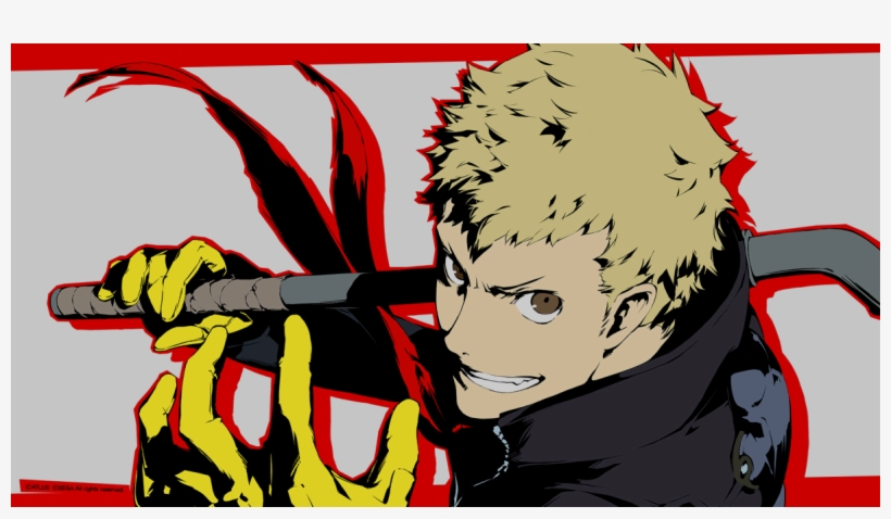 Thanks For Reading - Persona 5 Ryuji Theme PNG Image | Transparent PNG ...
