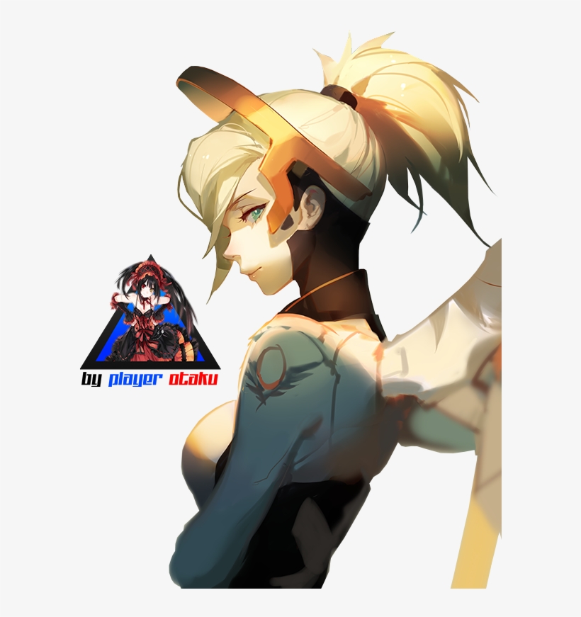 Download Overwatch Mercy Render Hd By Playerotaku - Mercy Overwatch ...