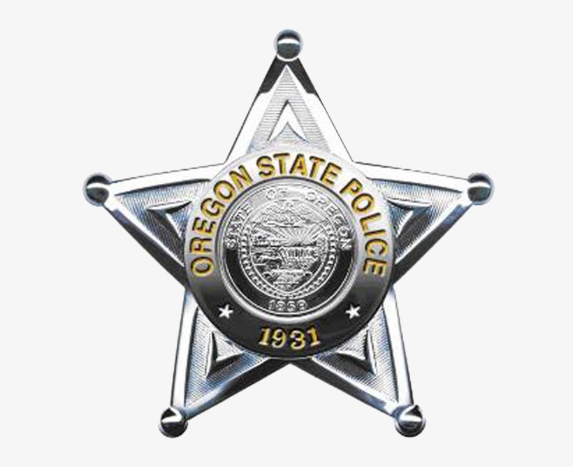 Download State Police Badge - Oregon State Trooper Badge | Transparent ...