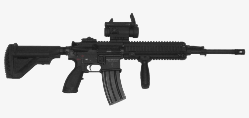 Download Hk416 Red Dot - Heckler Koch Msg 90 Sniper Rifle | Transparent ...