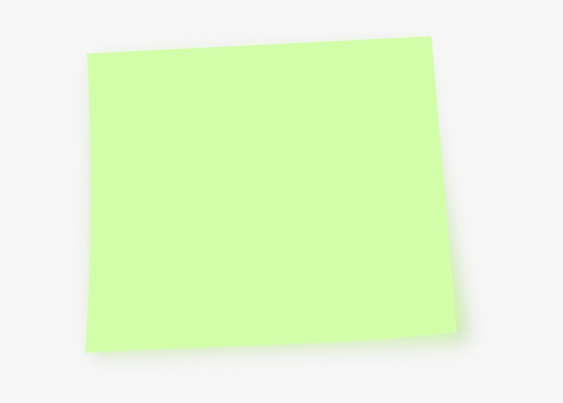Download Green Post It Note Png - Green Post It Notes Png | Transparent ...