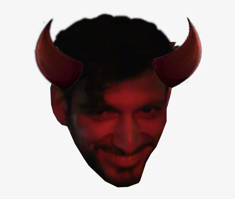 Evil Ice Emote - Ice Poseidon Evil Smile PNG Image | Transparent PNG ...