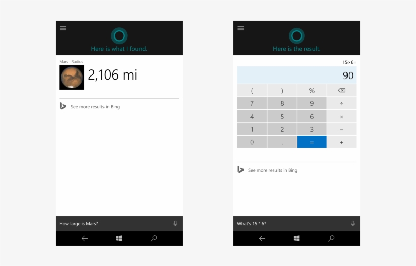 Cortana On Windows - Windows 10 PNG Image | Transparent PNG Free ...