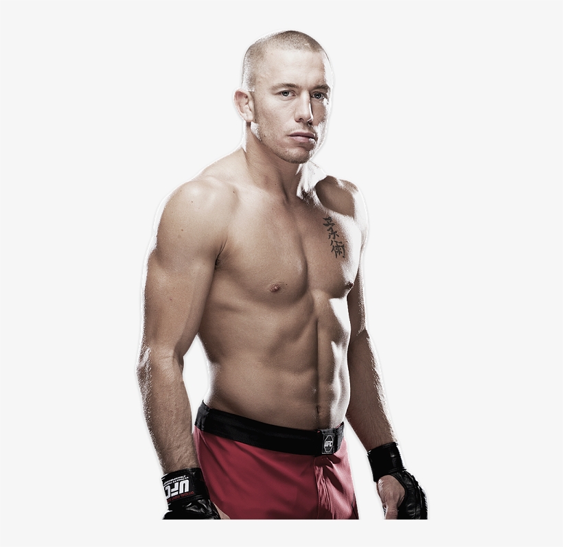 Georges St-pierre - Georges St Pierre Shirtless PNG Image | Transparent ...