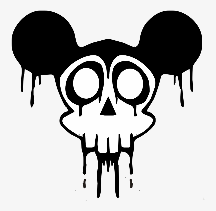 Evil Mickey Mouse Drawing
