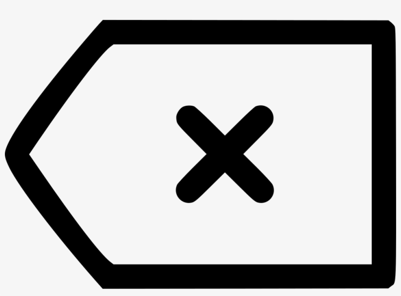 Backspace Back Arrow - Arrow Backspace White Icon PNG Image ...