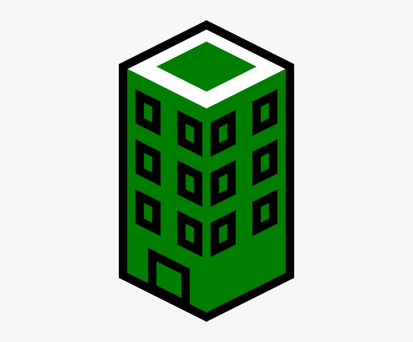 Download How To Set Use Office Building Green Icon Png | Transparent ...