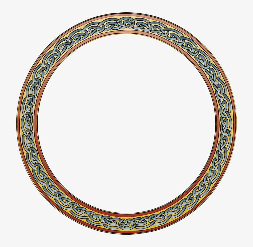 Download Png Circle Border Transparent Circle Border - Border Design ...