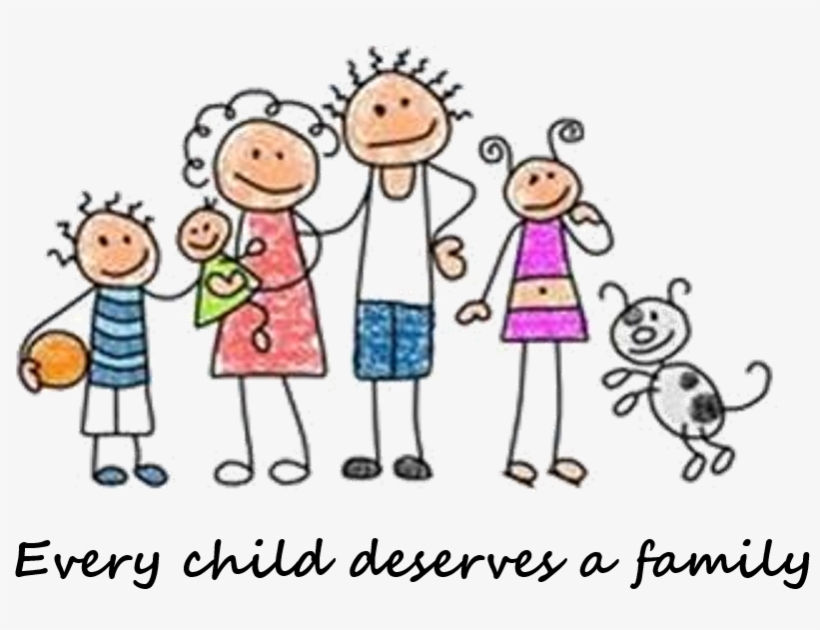 Download Foster Parents - Cute Family Clipart | Transparent PNG ...