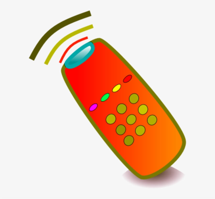 Television Remote Clipart - Cartoon Tv Remote Png PNG Image ...
