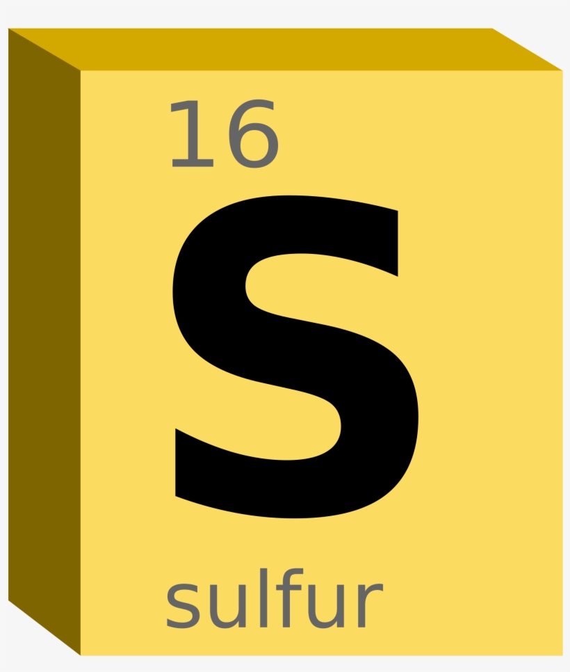 Download This Free Icons Png Design Of Sulfur Block- Chemistry ...