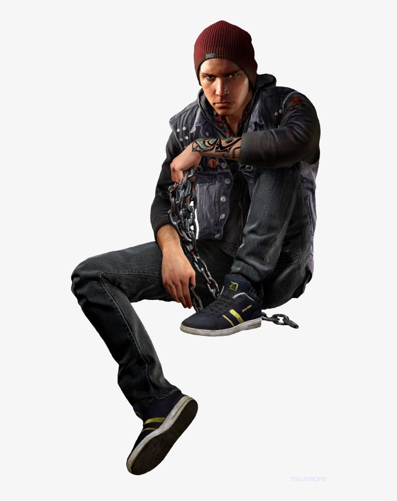 Drake Sitting Png - Delsin Rowe PNG Image | Transparent PNG Free ...