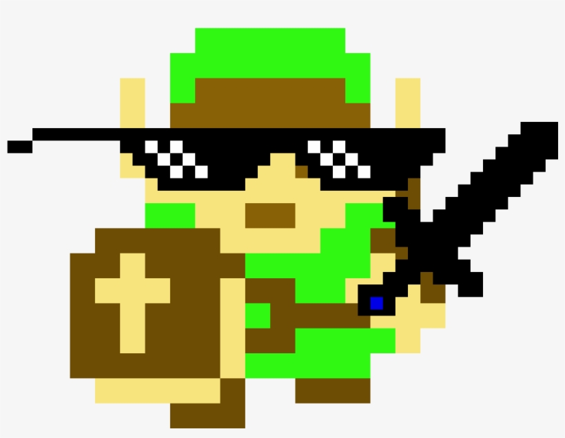 Link Zelda 8 Bit