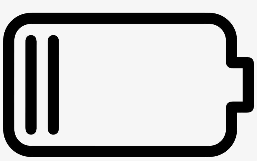 Low Battery Png White Low Battery Icon PNG Image Transparent PNG Free ...