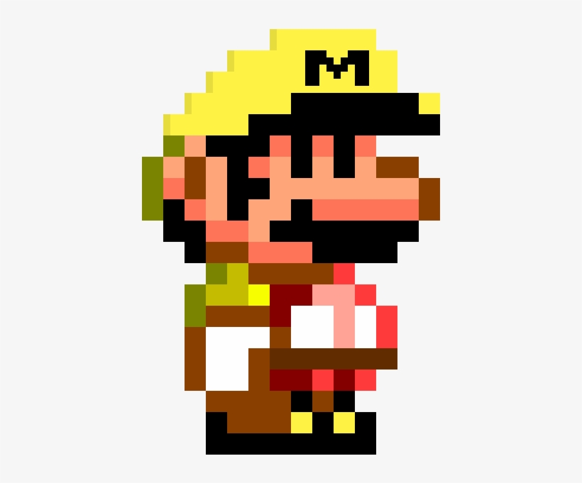 Mario Maker Mario Smw - Super Mario World Pixel PNG Image | Transparent ...