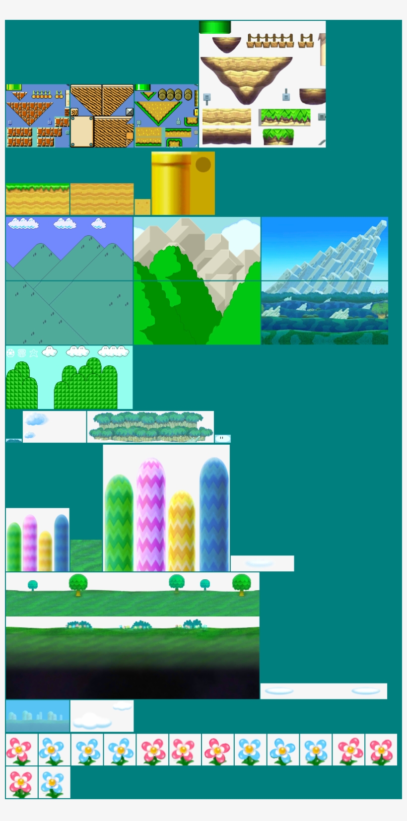 Download Click For Full Sized Image Mario Maker & Golden Plains - Super ...